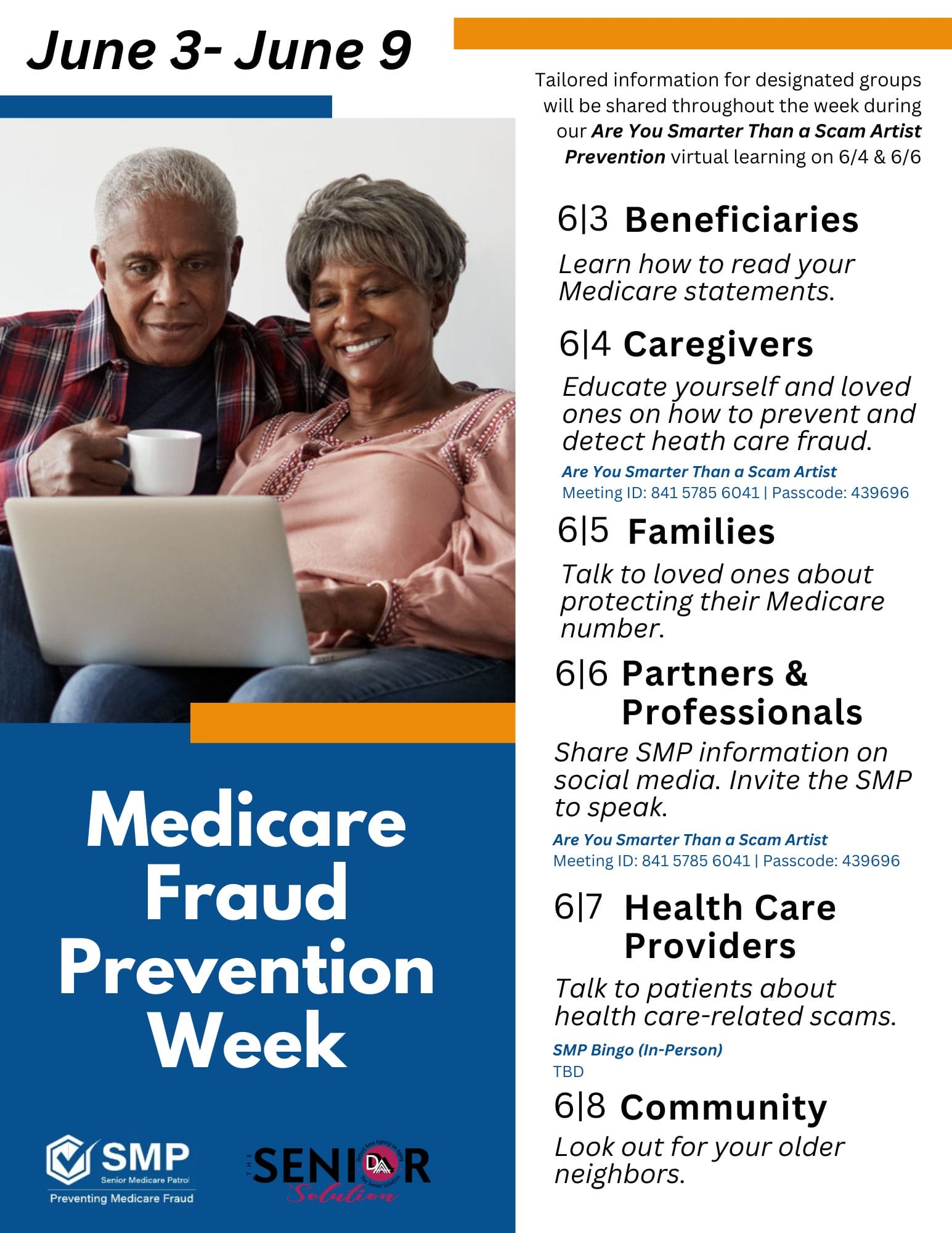 Events from May 14 – June 15 – Detroit Area Agency on Aging